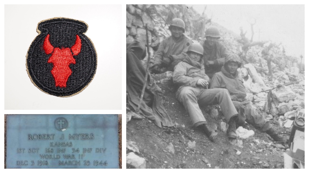 WW2 Fallen 100: WW2 Anzio Fallen - Robert Myers, 34th Infantry Division