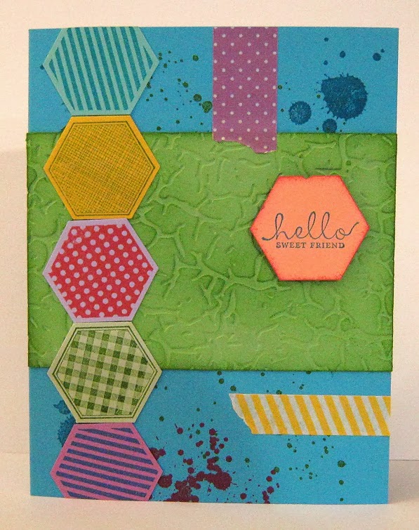 StamperJoyce's Creative Corner: Fun with Six-Sided Sampler