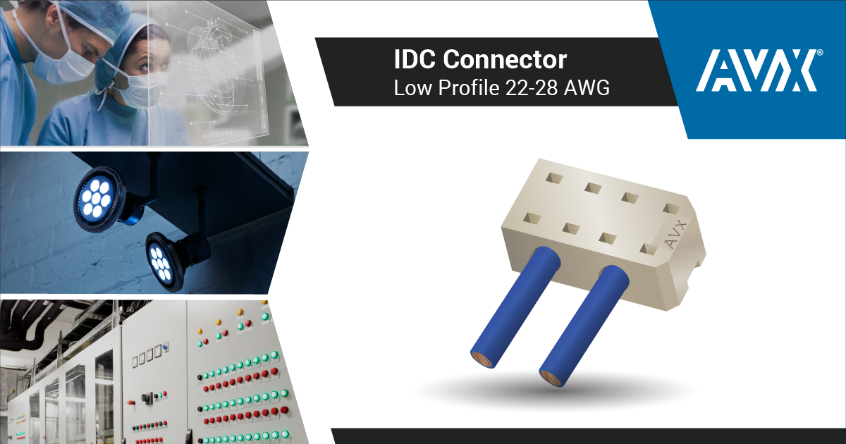 RC MicroBlog : AVX presenta sus IDC Connectors de la serie 9176-800