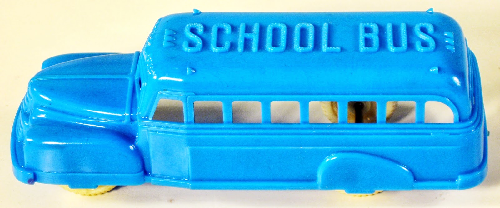 Toys and Stuff: Renwal #123 School Bus Blue HP