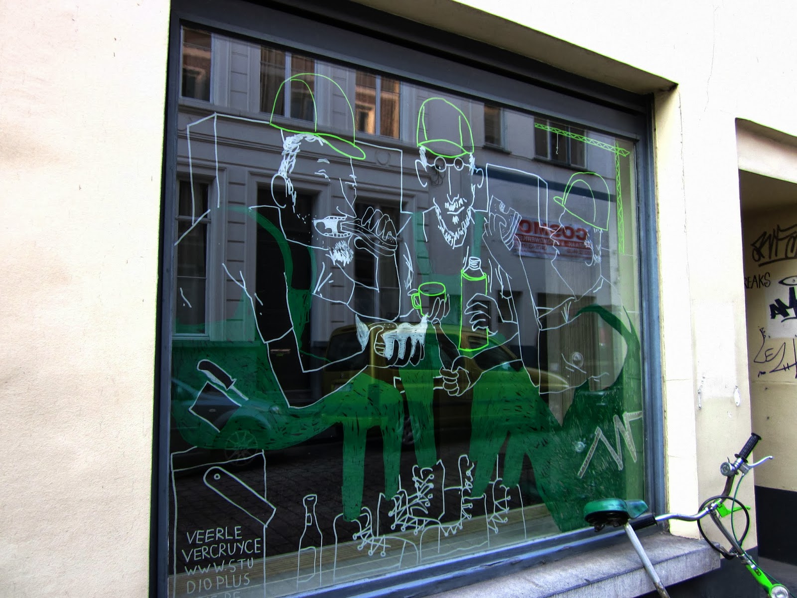 veerle vercruyce: The Big Window Walk: Konvert Interim Gent