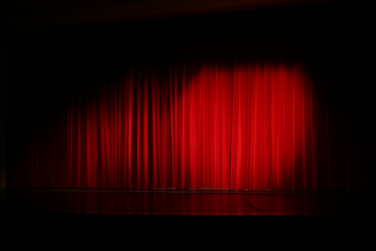 Telón del teatro