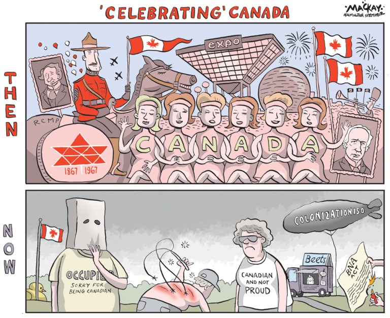 SNIPPITS AND SNAPPITS: SATURDAY ALTERNATIVE CARTOONS: HAPPY CANADA DAY ...