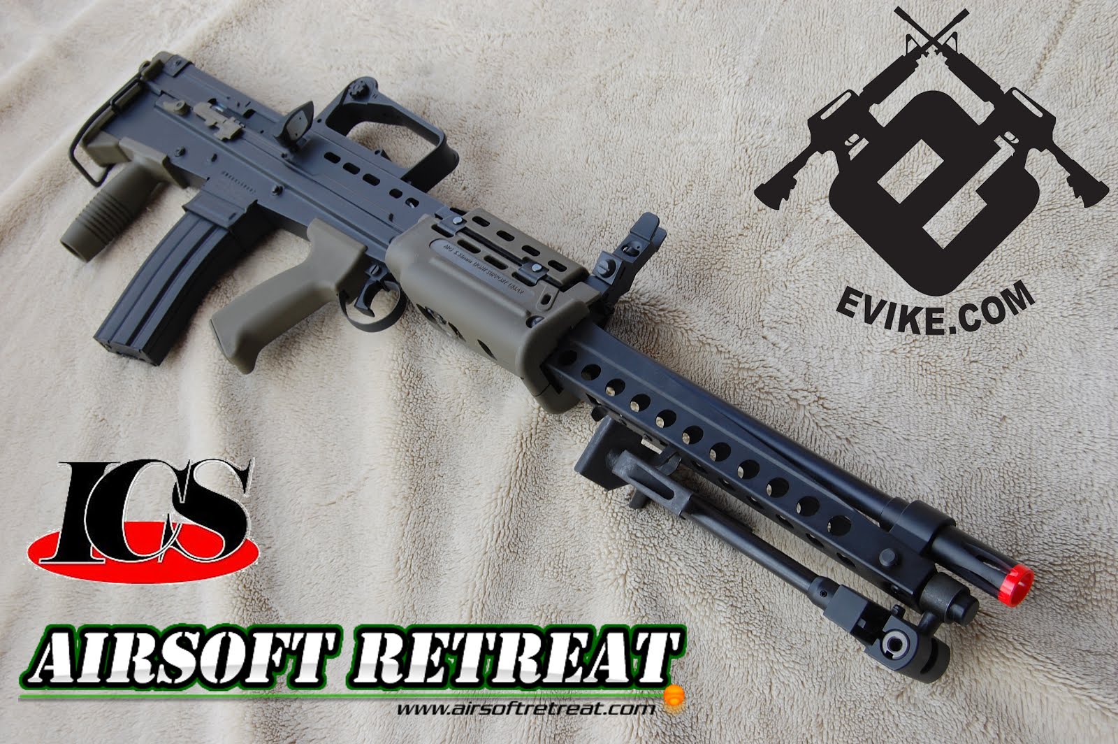 ICS L86 AEG | Booligan's Airsoft Reviews