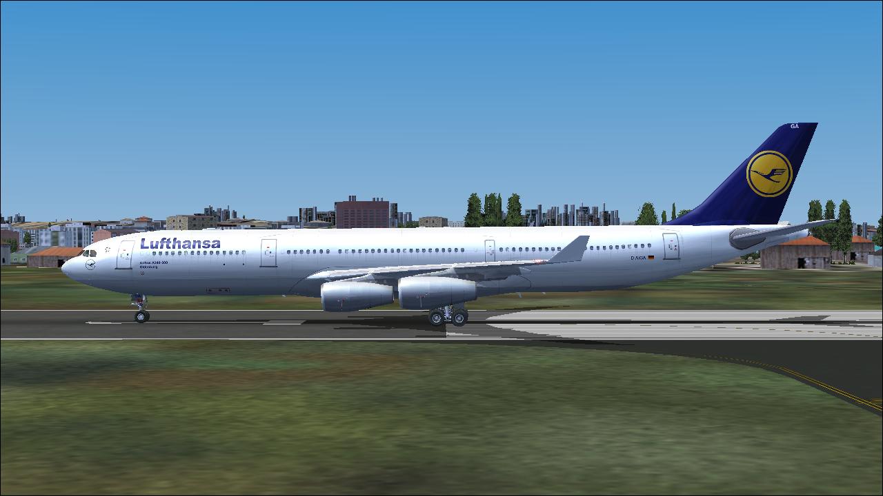 FS2004/FSX - A340-300 SIMMER'S SKY