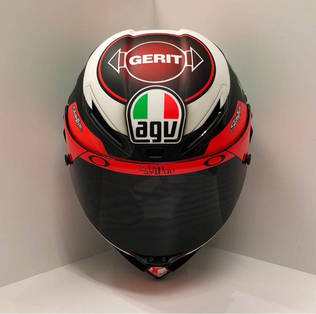 Racing Helmets Garage: Agv PistaGP R N.Antonelli 2018 by Starline