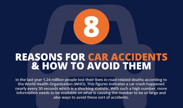 8 Reasons for Car Accidents and How to Avoid Them #infographic ...