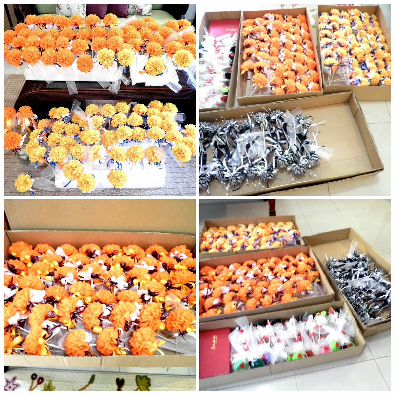 Dunia CMelor: Bunga Telur Tisu