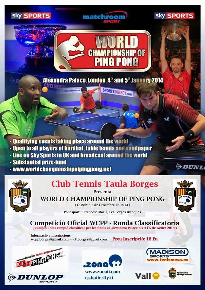 e-tenisdemesa: World Championship of Ping Pong