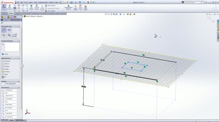 How to create a Simple Table with SolidWorks Weldments (From Youtube Video) - SolidWorks Share