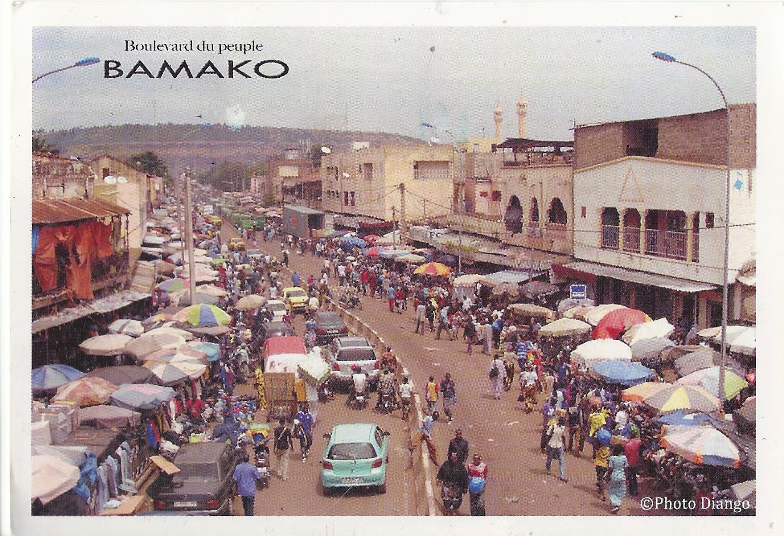 A Journey of Postcards: Bamako - capital of Mali