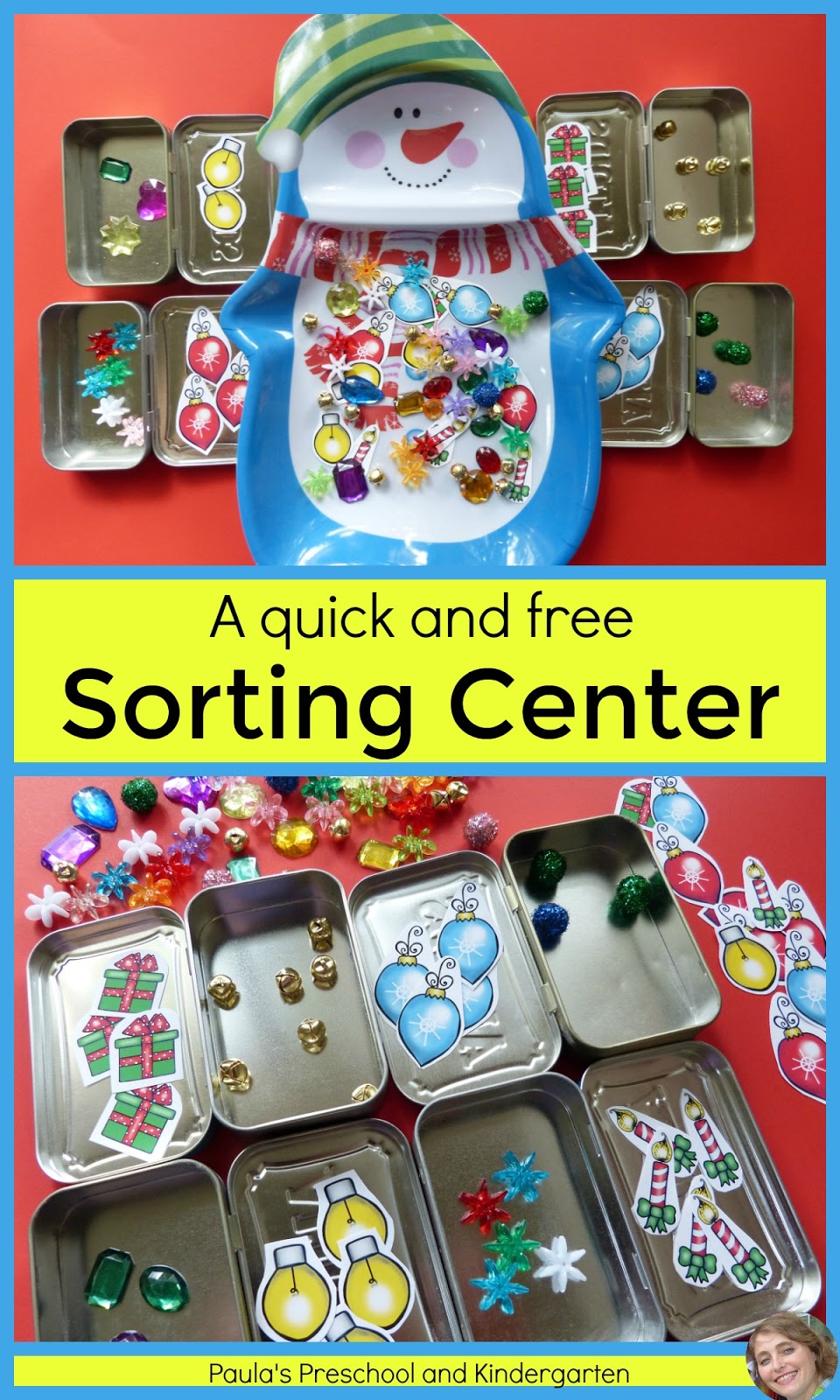 Paula's Primary Classroom: A Quick and Free Sorting Center
