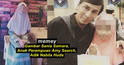 Gambar Sania Samara, Anak Perempuan Amy Search, Adik Nabila Huda ...
