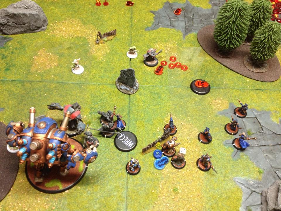 The Warmachine Project: Cygnar vs Khador (Siege vs pButcher tier 4 ...