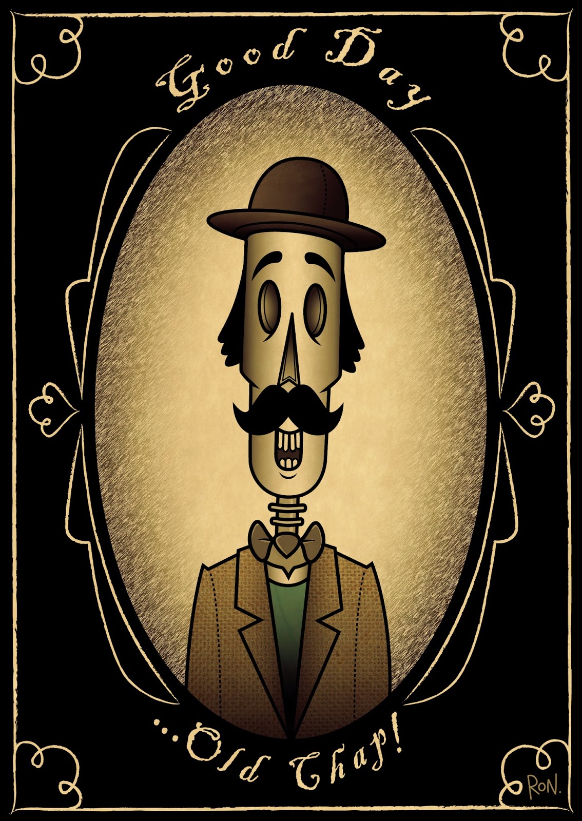 Kieron Arkins Artwork: Good Day, Sir Skellington!