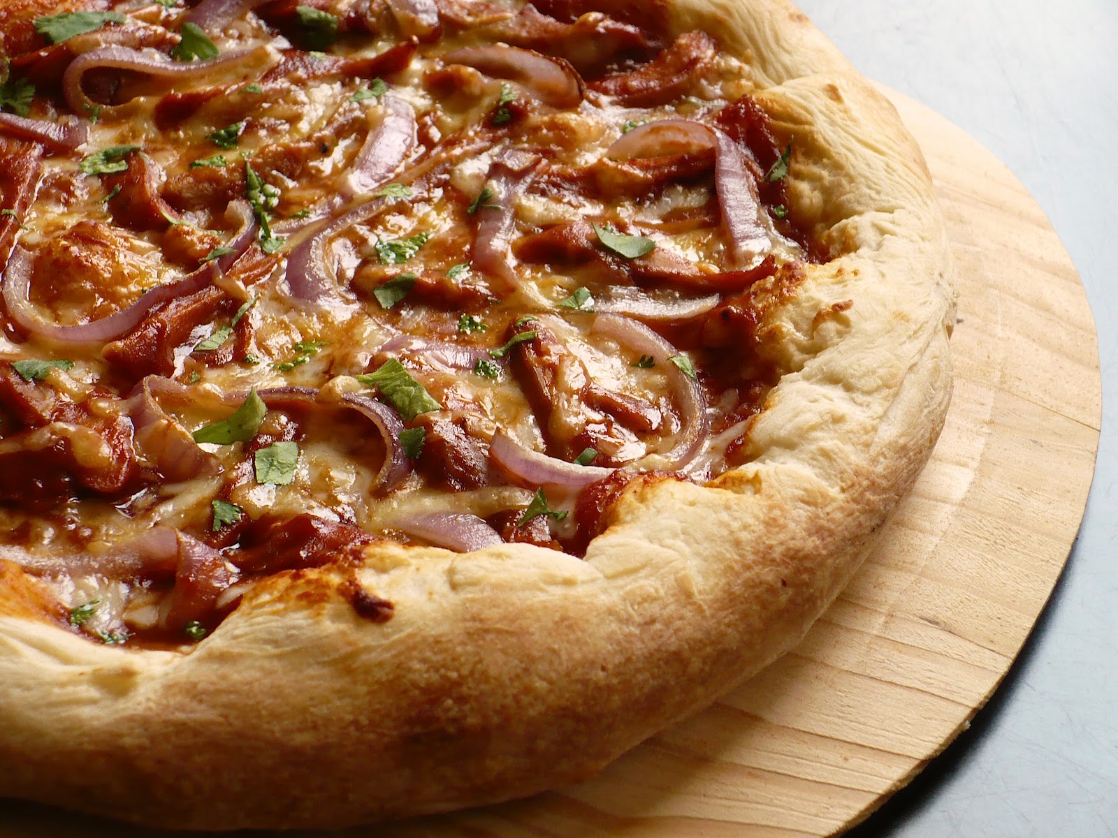 Smoky Barbecue Chicken Pizza