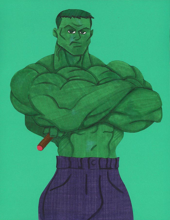 the beauty of male muscle: Hulk muscle