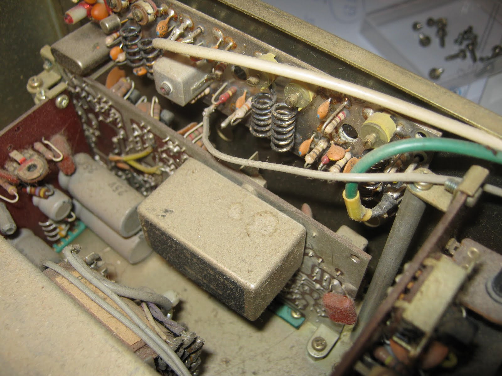 PA1PXL Amateurradio Techstuff: Yaesu FR-101D receiver (part 2 / deel 2)