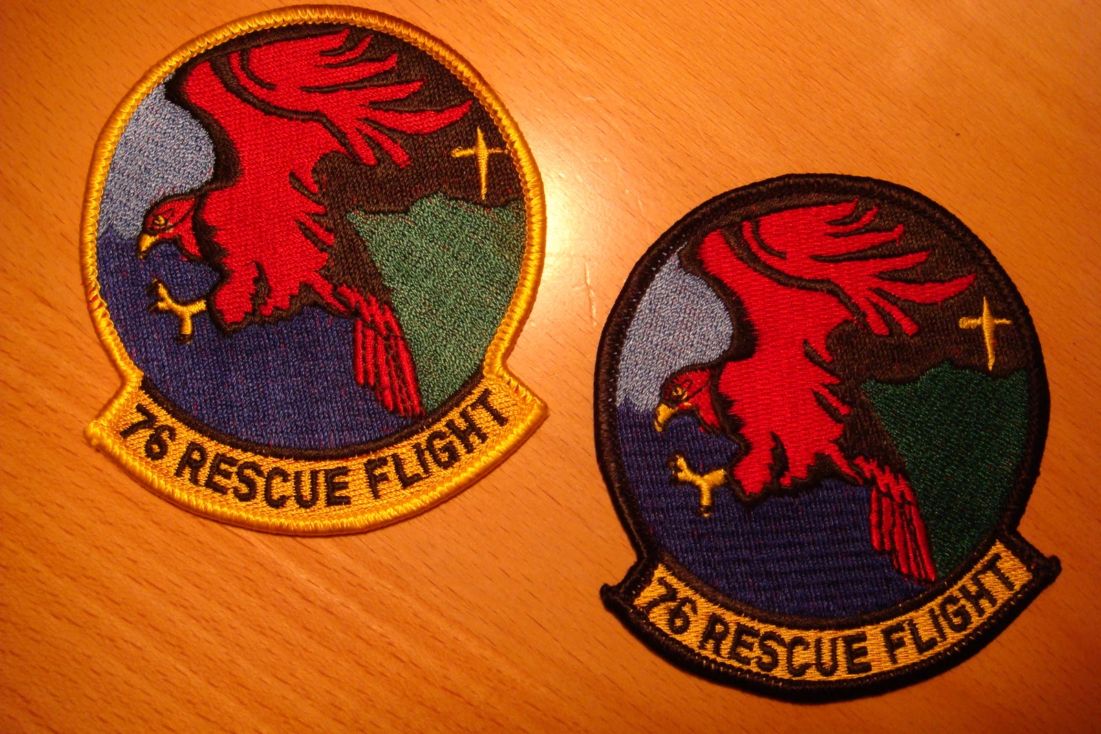 THE USAF RESCUE COLLECTION: USAF 76th Rescue Flight Patch