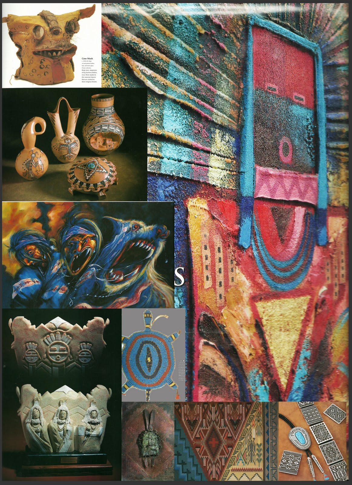 The Wolves Within: Style Approach: References to Native American Art ...