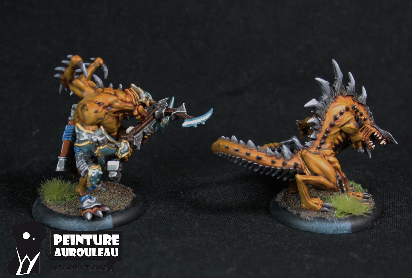 Peinture au Rouleau: Peinture - Hordes - Teraph et NBT Everblight