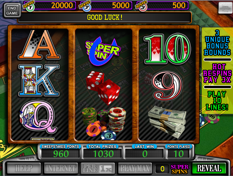 Video slot games (Newer)