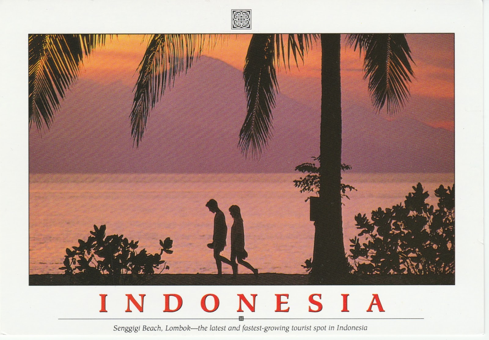 My Postcard and Cover Blog: Indonesia: Cover with Postcards