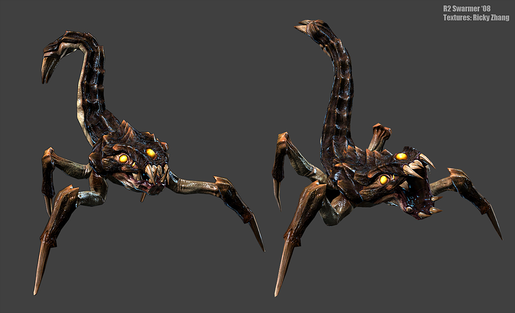 Ricky Zhang Art: Resistance 2 Assets 2008