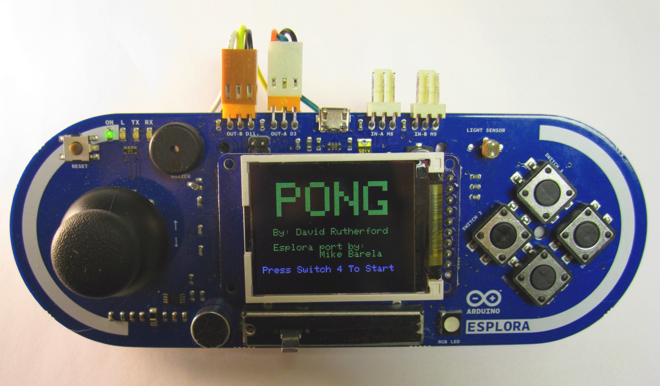 Arduino Esplora Un Arduino Prêt à L Emploi Sans Raccordement électronique Mchobby Le Blog