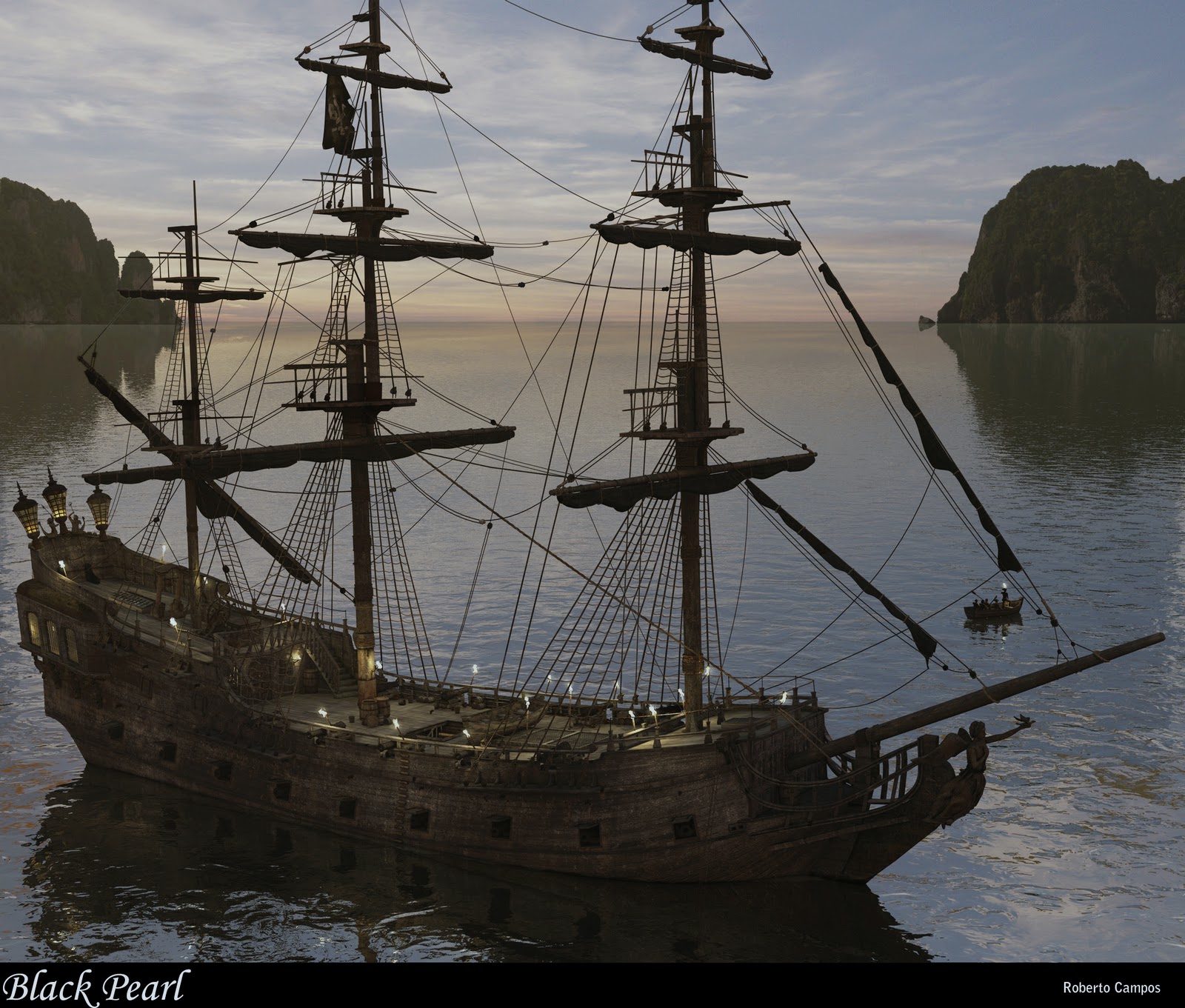 Roberto Campos. Cg Artist: Perla Negra.