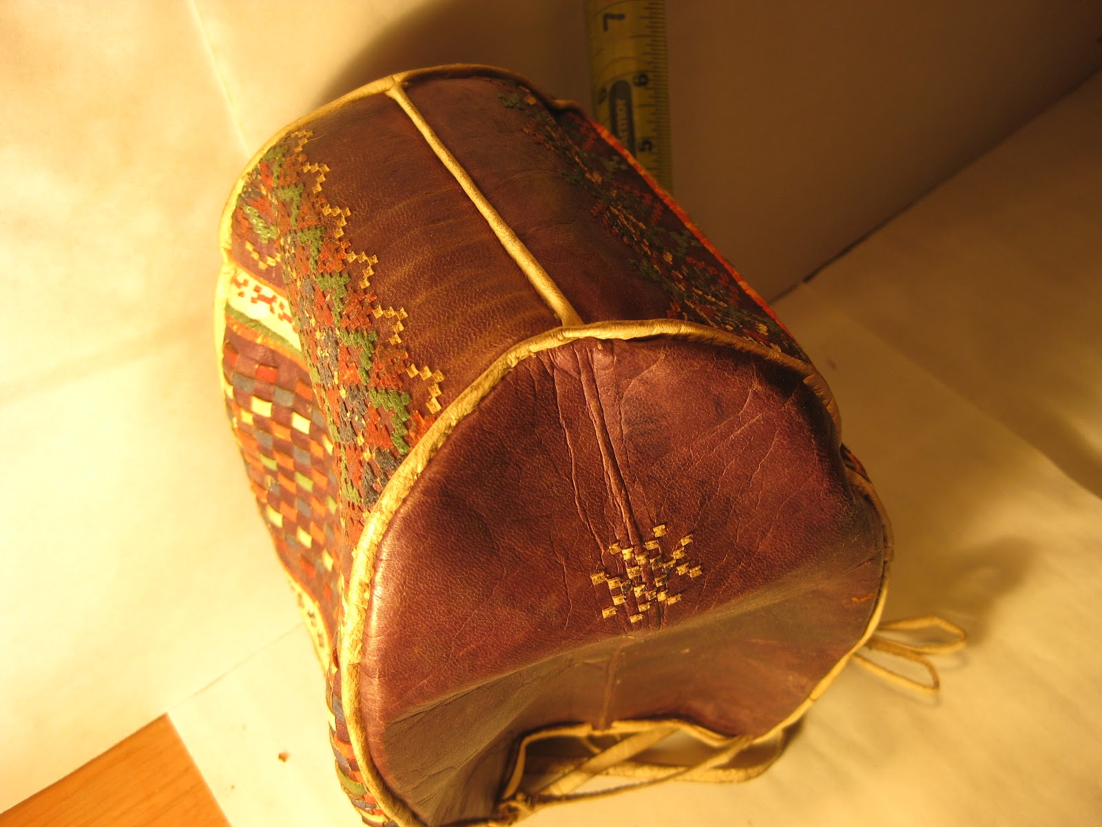 Inuit Arts and Crafts: Inuit Drawstring Pouch