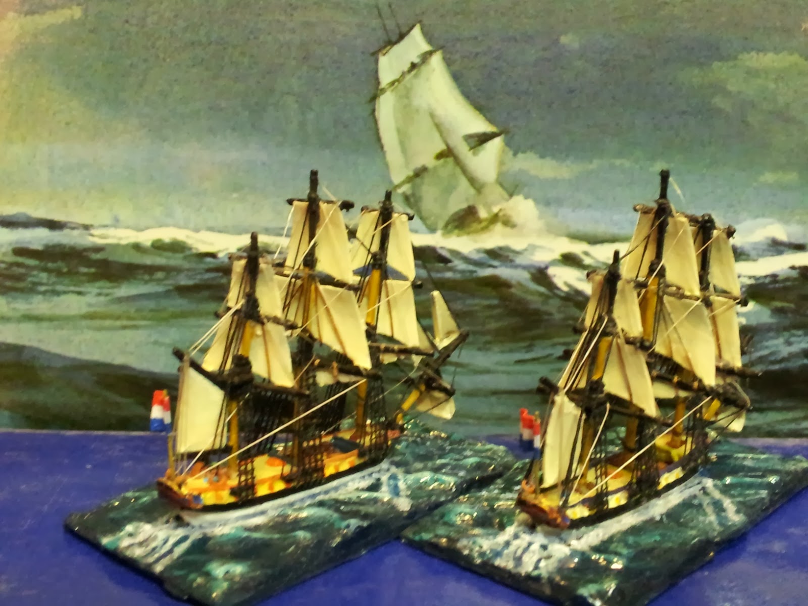 A Miniatures Hobby Room: Navwar 32 Gun Dutch Frigates