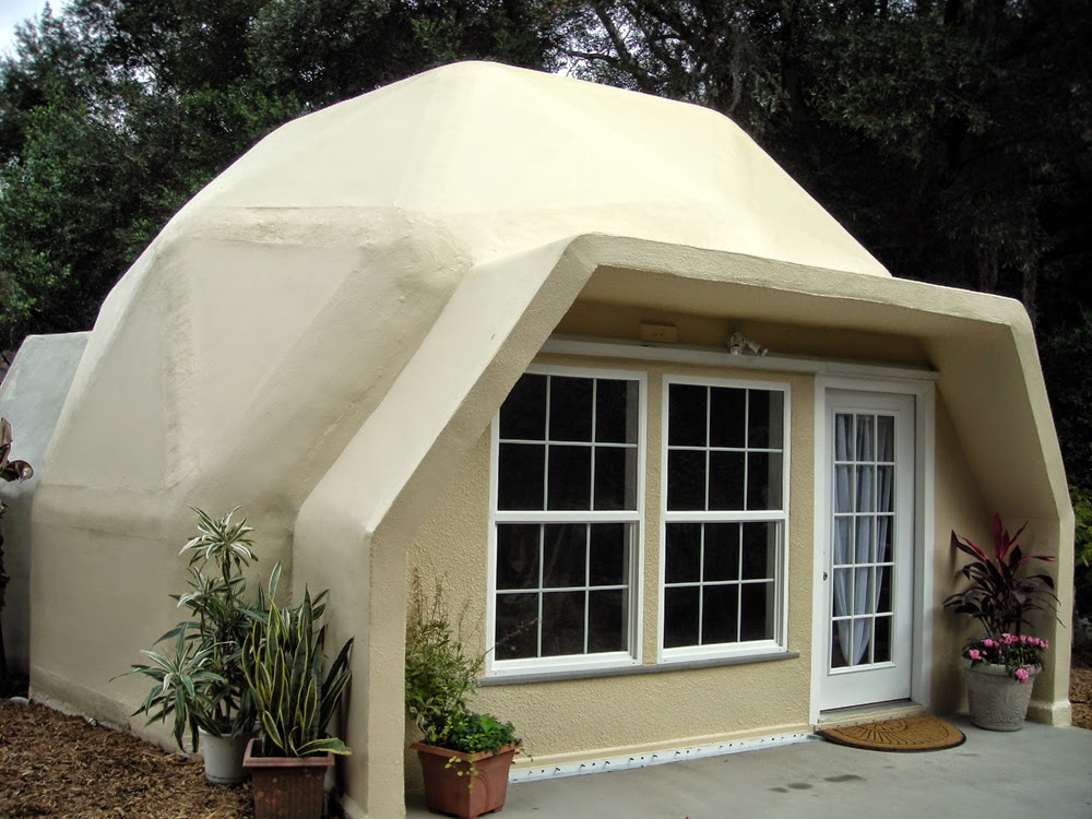 Building Kit - Panelized - Prefab - ECO EPS Cottage Dome Kit - Steel ...