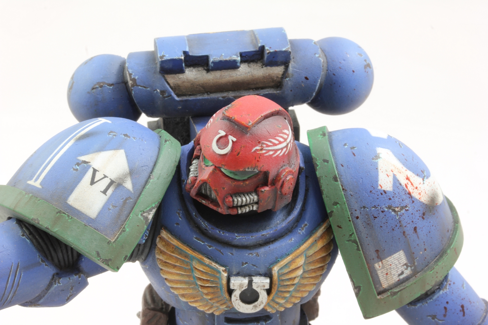 Showcase - Large Scale Ultramarines 4th Company Sergeant by PaintMyBits ...