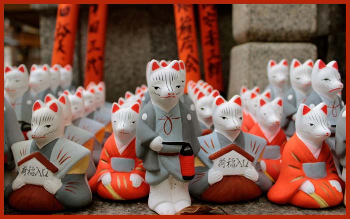 Heian Period Japan: Inari fox deity legends