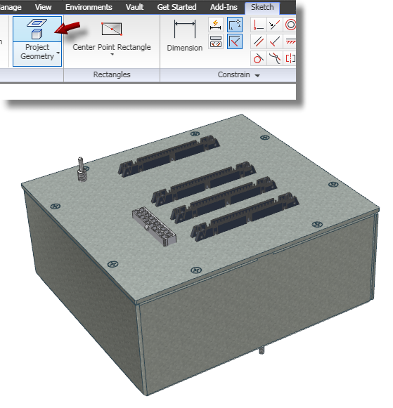 From The Trenches With Autodesk Inventor Using Isolate Before Creating Assembly Feature Cutouts