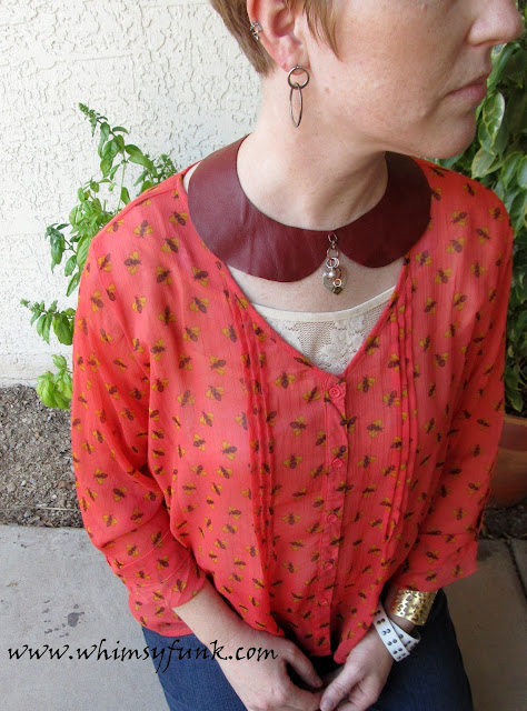 WhimsyFunk: Peter Pan - Collar of Leather- "How To" and Pattern