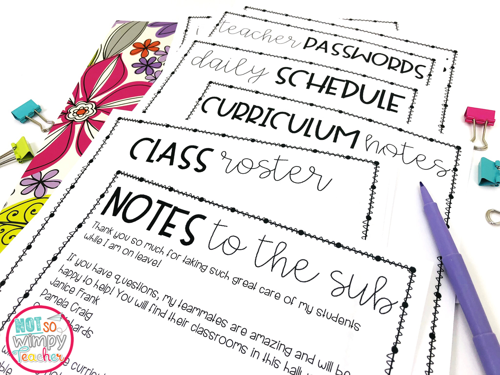 Teacher Tips for Preparing for Maternity Leave - Not So Wimpy Teacher