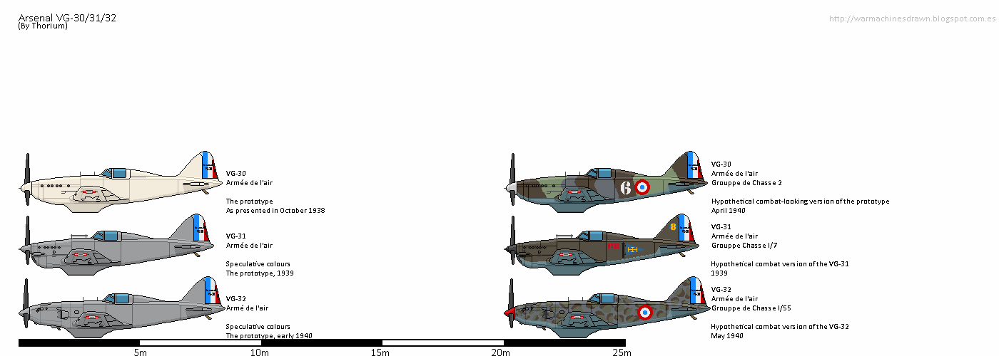 War Machines Drawn: Arsenal VG-30/31/32