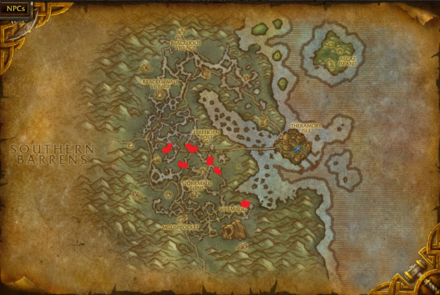 WoW Rare Spawns: Ripscale