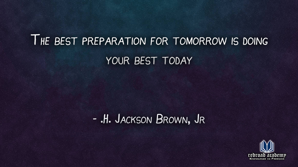 H. Jackson Brown, Jr's - Success ~ RedRoad Academy