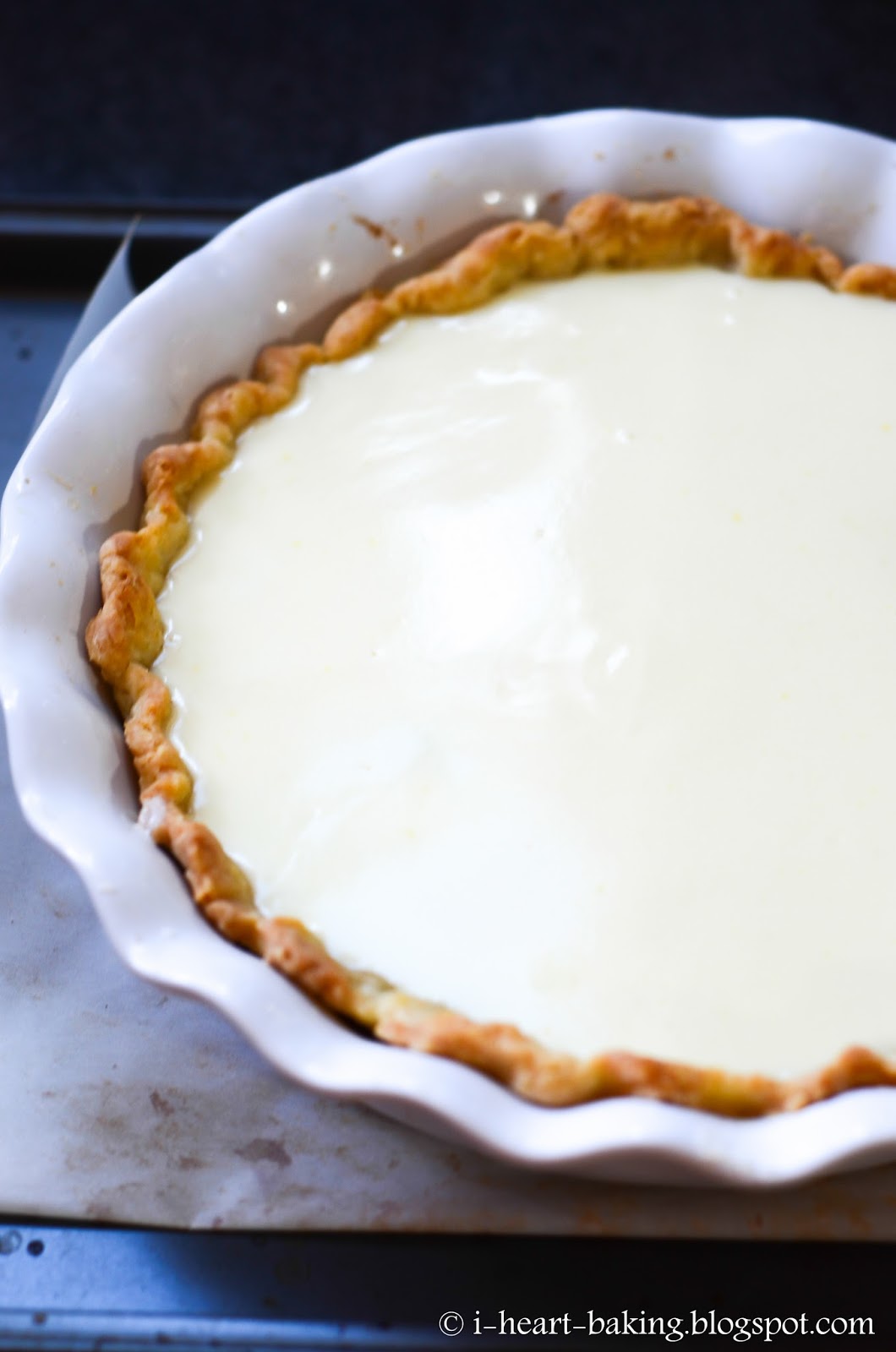 i heart baking!: rum raisin pie for father's day