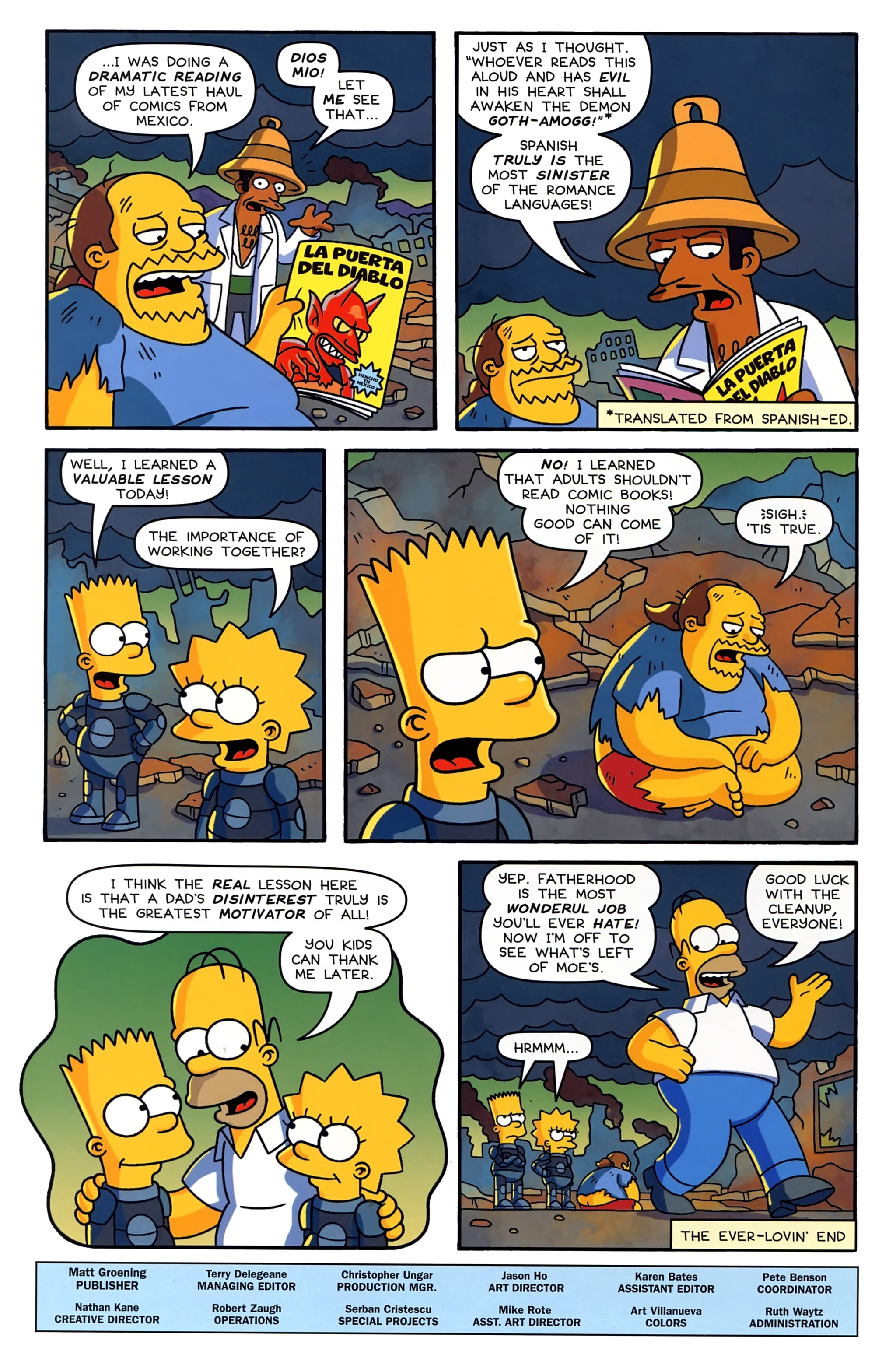 Read online The Simpsons Summer Shindig comic - Issue #9