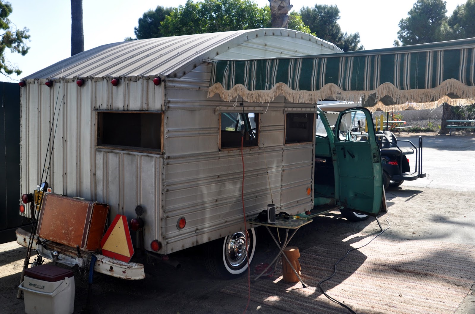 Just A Car Guy: Converted Studebaker camper truck