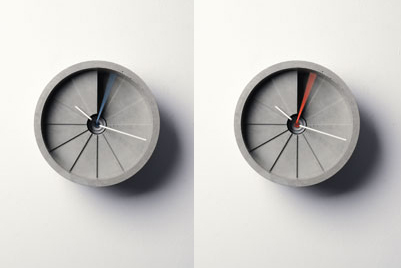 If It's Hip, It's Here (Archives): The 4th Dimension Cement Wall Clock ...
