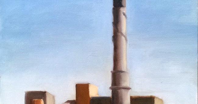 Paper Mill, Alphington | Painting a Day: T. J. Murphy