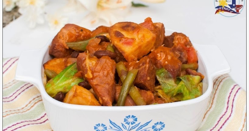 Pinay In Texas Cooking Corner: Pork Pochero