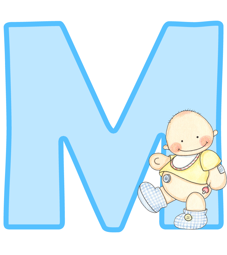 Alfabeto con lindo bebé. - Oh my Alfabetos!