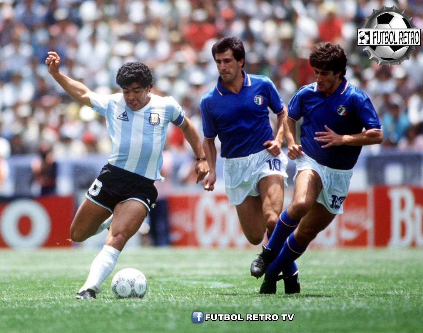 FUTBOL RETRO Banco de Imagenes: Maradona Mexico 86´ World Cup