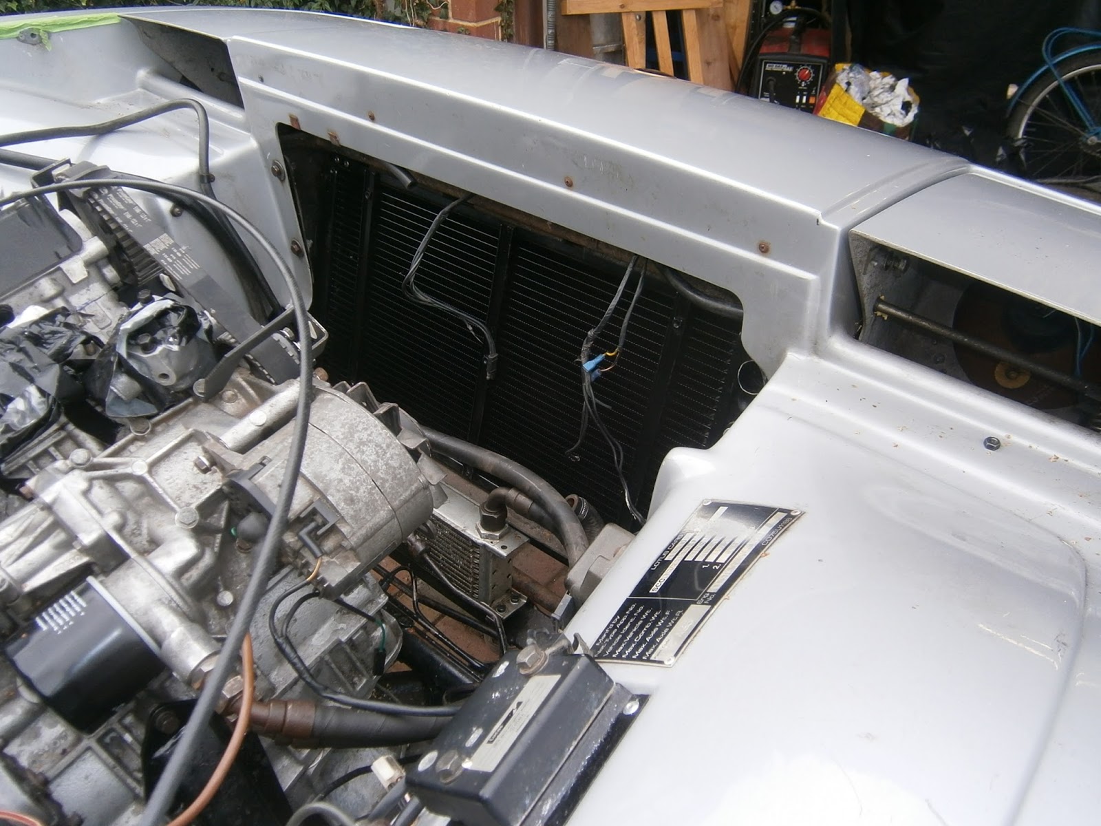 Lotus Excel Restoration: Refitting the 912 motor- refitting the ancillaries